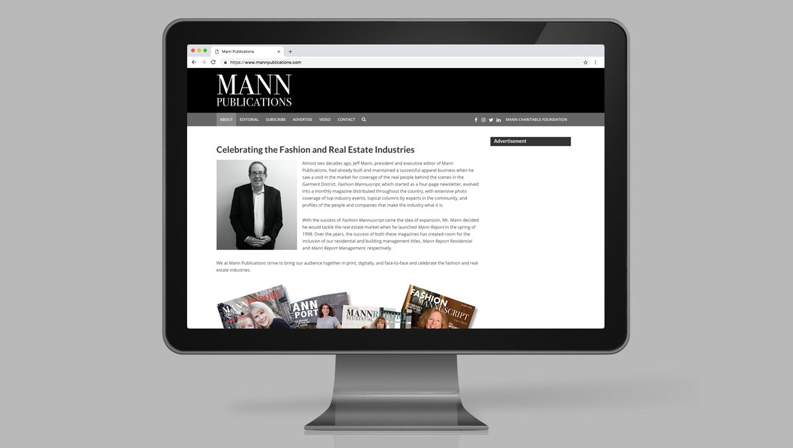 Website Redesign for Mann Publications | Web Development Firm in NYC